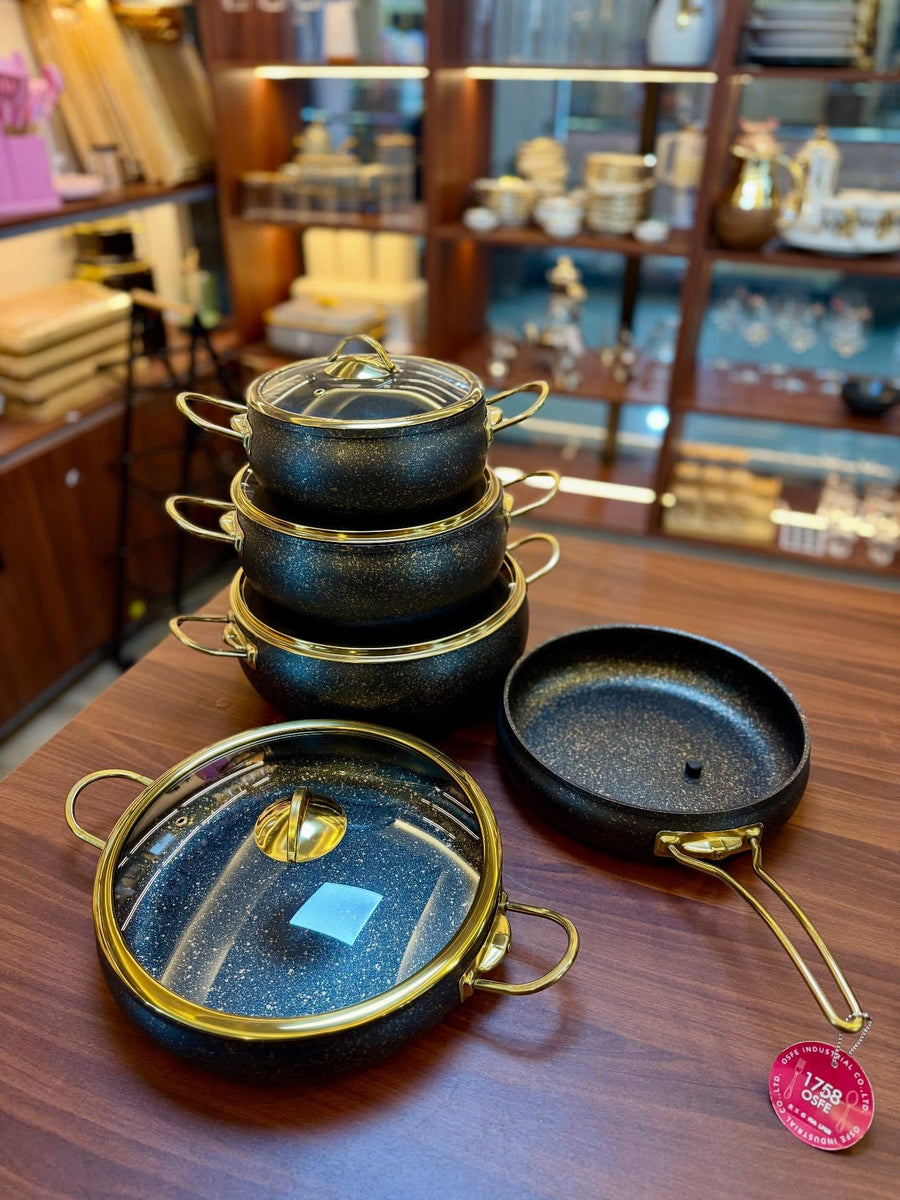 Premium Black Granite cookware – The Fab Store