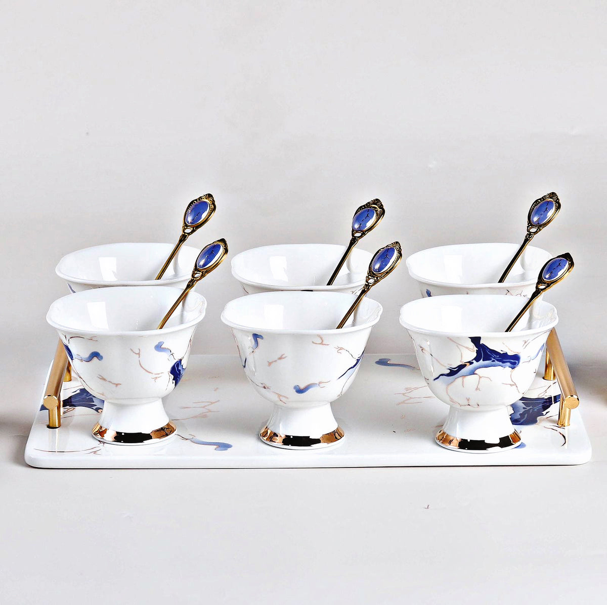 Blue Marble ice-cream Set – The Fab Store