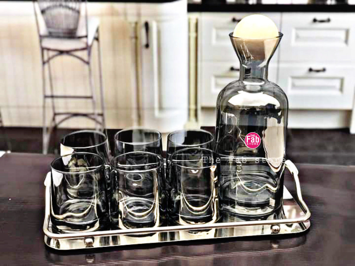 Nordic water set with serving tray – The Fab Store