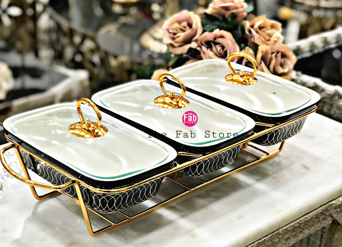 Triple buffet dish – The Fab Store