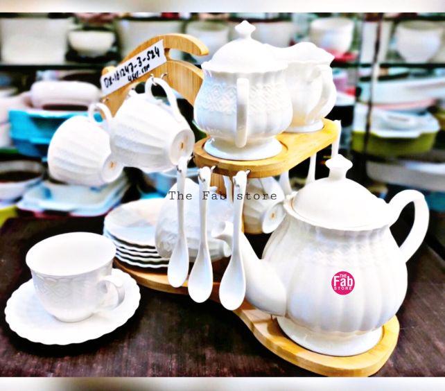 Queen tea set with serving stand – The Fab Store