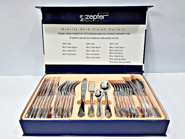 Zepter 36pc cutlery set – The Fab Store