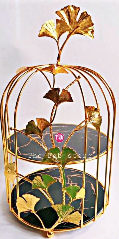 2 tier cage serving stand – The Fab Store