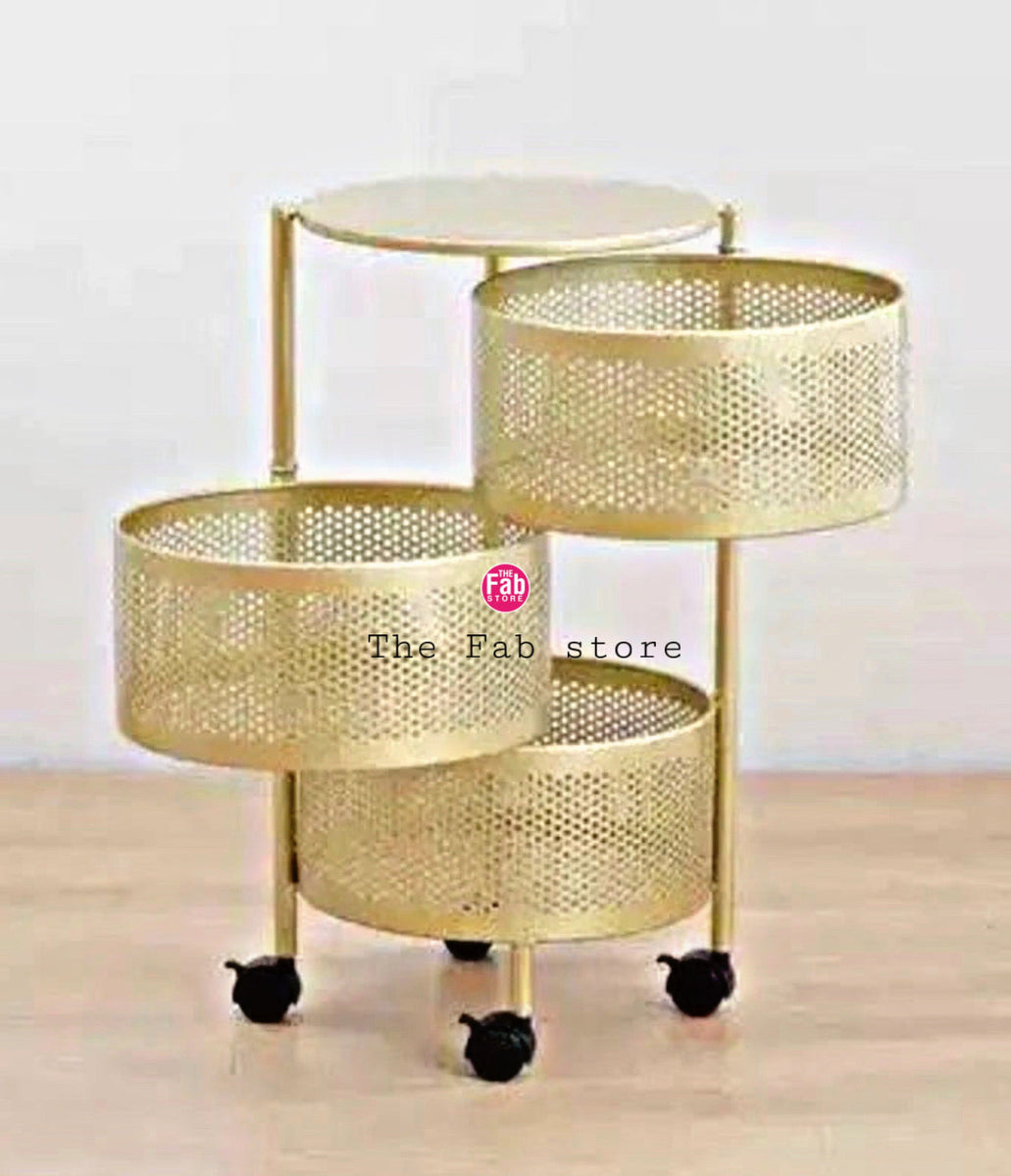 3 tier rotatable fruit/ vegetables Rack – The Fab Store