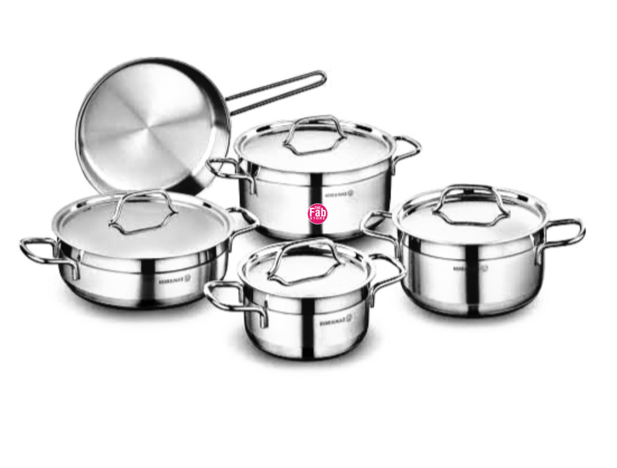 Korkmaz Alfa Stainless steel cookware – The Fab Store